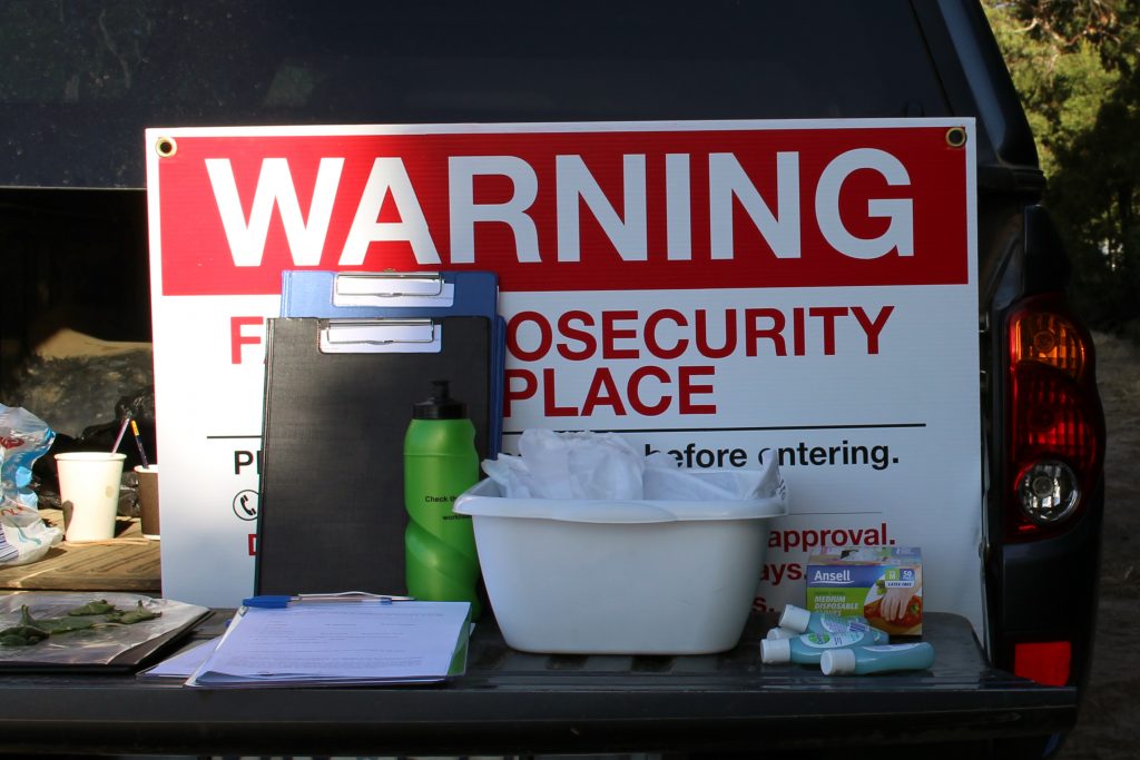 Staff and visitor biosecurity - AUSVEG